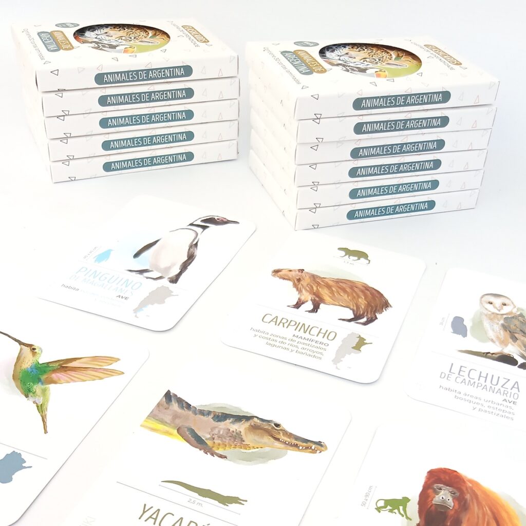 Flashcards – Animales de Argentina - Tienda Lolo's