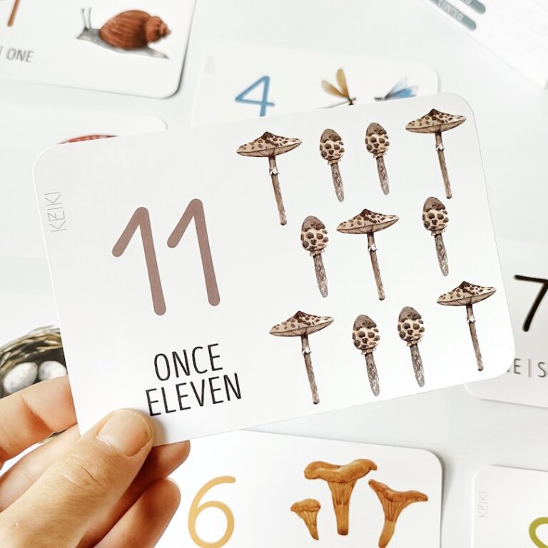 Flashcards – Conteo y números - Tienda Lolo's