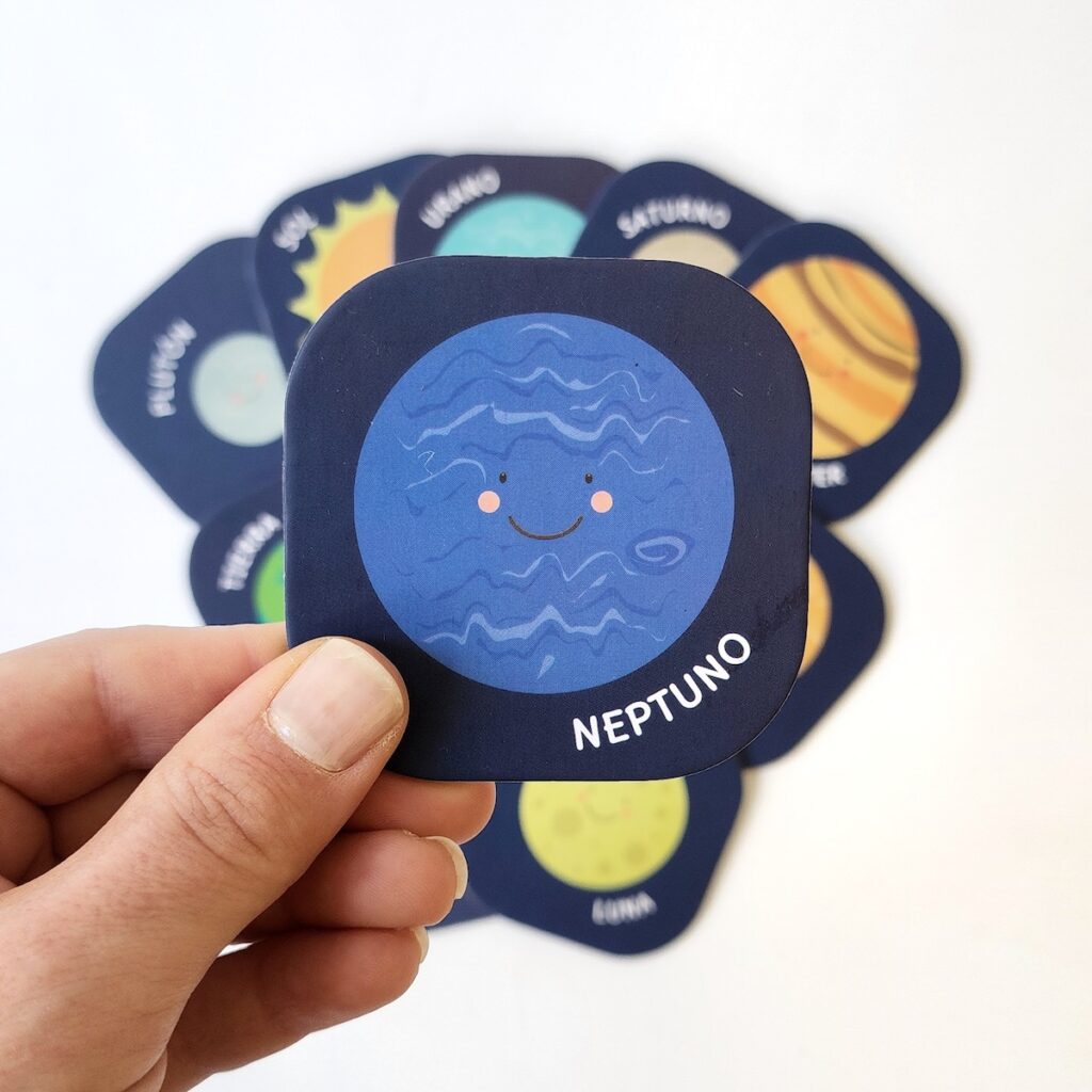 Juego de Memoria – Sistema solar - Tienda Lolo's